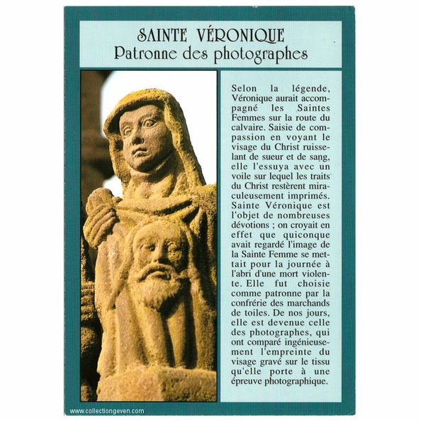 Sainte Véronique(CAP1910) | Collection G. Even